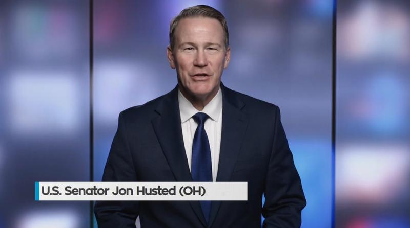 Husted urges support for small businesses, features D.C. firms in Ohio ad